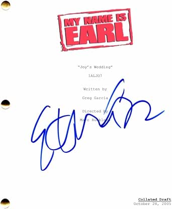Ethan Suplee Signed Autograph My Name is Earl Full Pilot Script - Randy ...