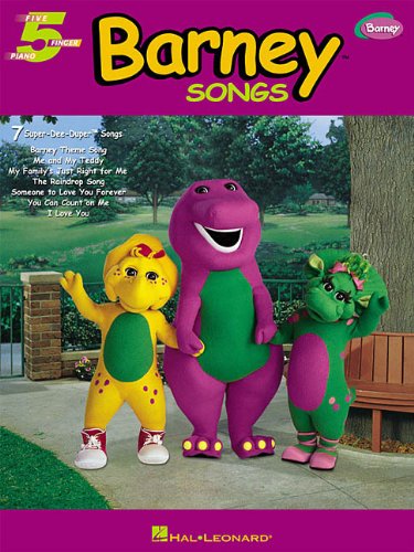 Amazon.com: Barney Songs: Five-Finger Piano: 9780634028274: Various: Books