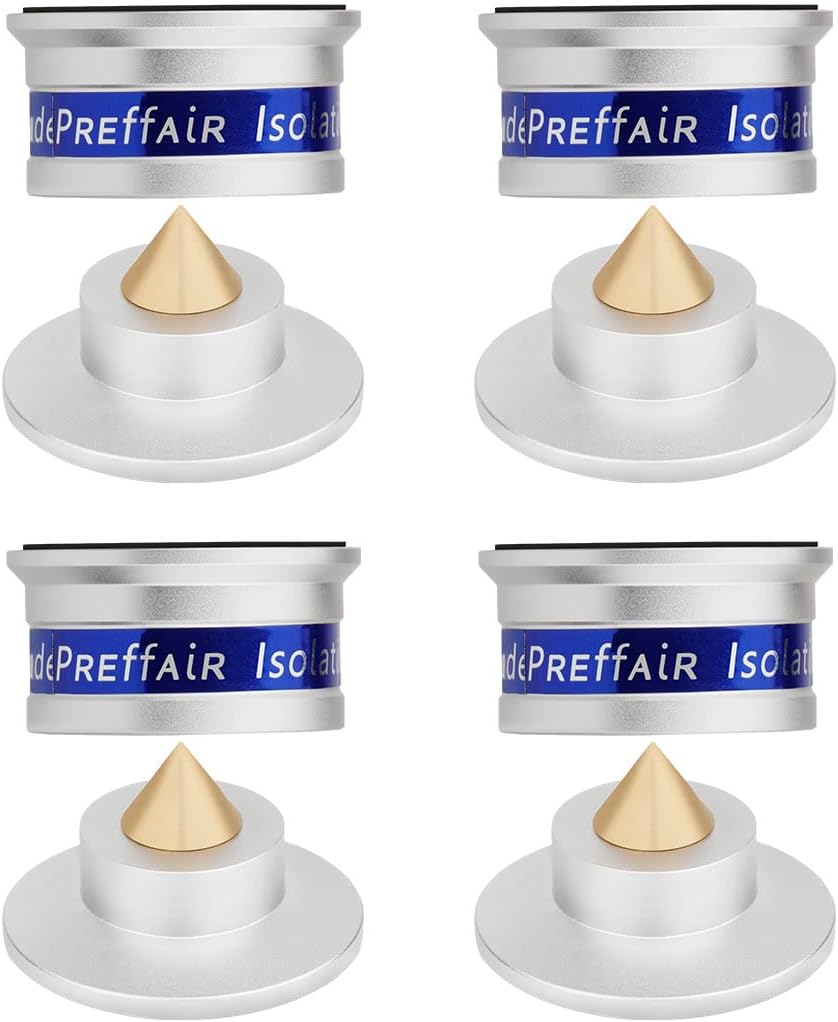 Amazon.com: Audiophile HiFi Speaker Isolation Feet Spikes, Aluminum ...