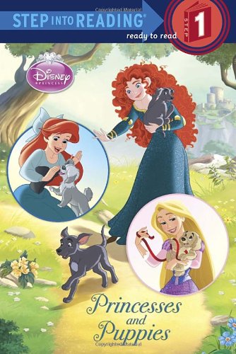 Amazon.com: Princesses and Puppies (Disney Princess) (Step into Reading ...