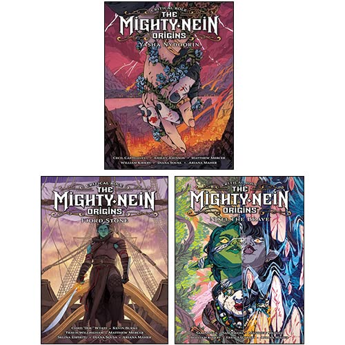 Critical Role: The Mighty Nein Origins Collection 3 Books Set (Yasha ...