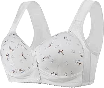 Daisy Bras for Older Women Daisy Bra for Seniors, Front Close Button ...