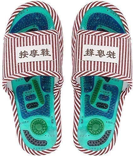 Magnetic Acupressure Foot Massage Slippers, Acupoint Massage Sandals ...