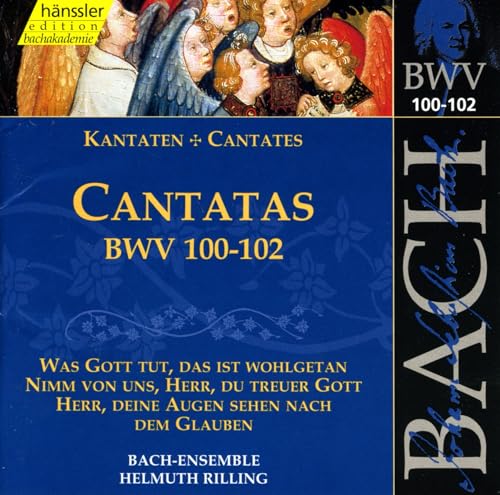 Amazon.com: Bach, J.S.: Cantatas, Bwv 100-102 : Helmuth Rilling ...