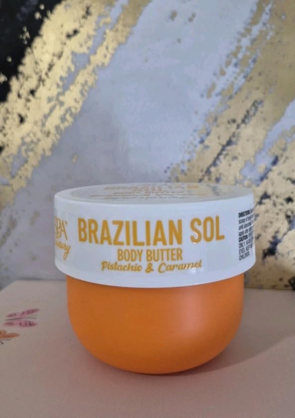 Amazon.com : Brazilian Sol Luxury Body Butter, Pistachio and Caramel ...
