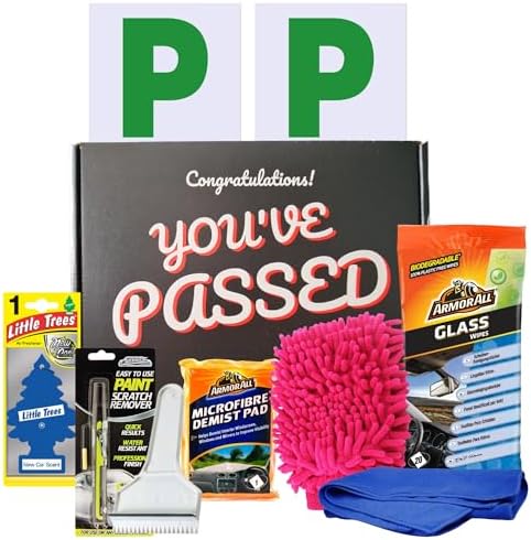 Passed Driving Test Bundle Containing 9 Car Essential Items for a New ...