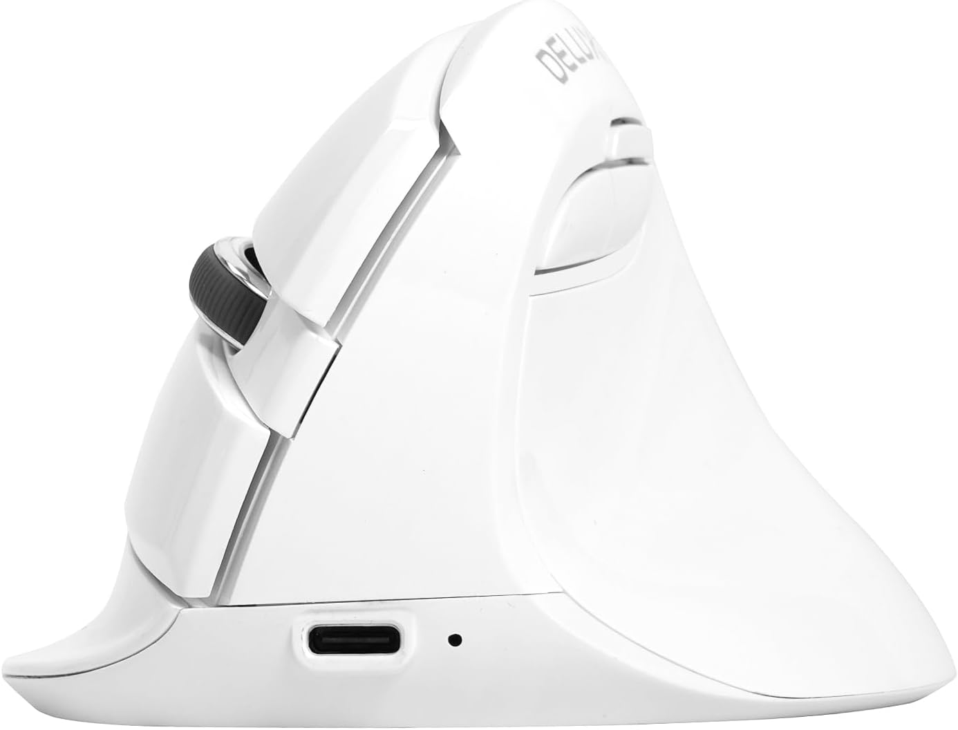 Amazon | DELUX エルゴノミクスマウス 無線 小手用 84g軽量 縦型マウス 4000DPI 2.4G/Bluetooth 5.2デュアルモード 充電式 手根管、手首、手の疲れに ...