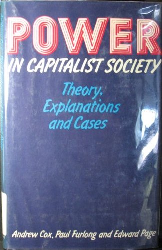 Amazon | Power in Capitalist Societies: Theory, Explanation and Cases ...