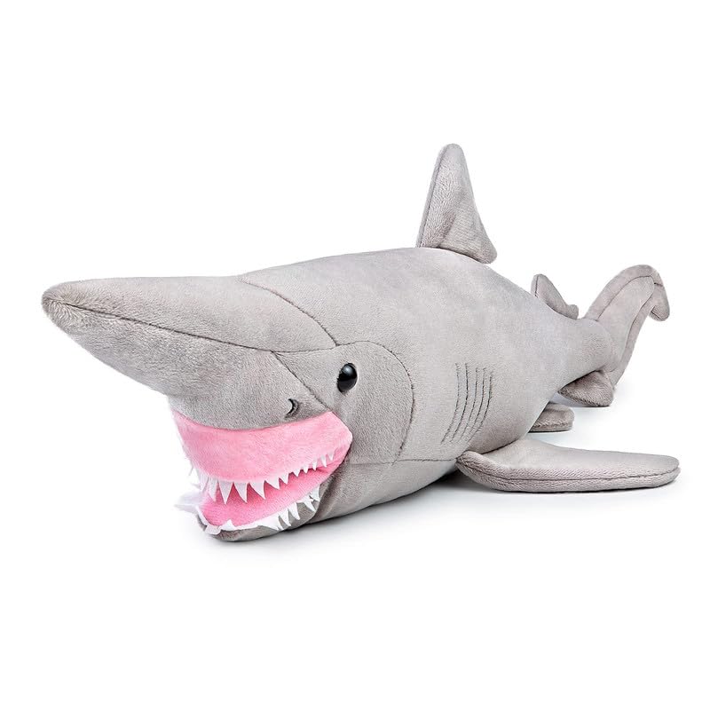 MAOWO Planet Simulation Goblin Shark Plush Toy – 26.5″ Long Lifelike ...