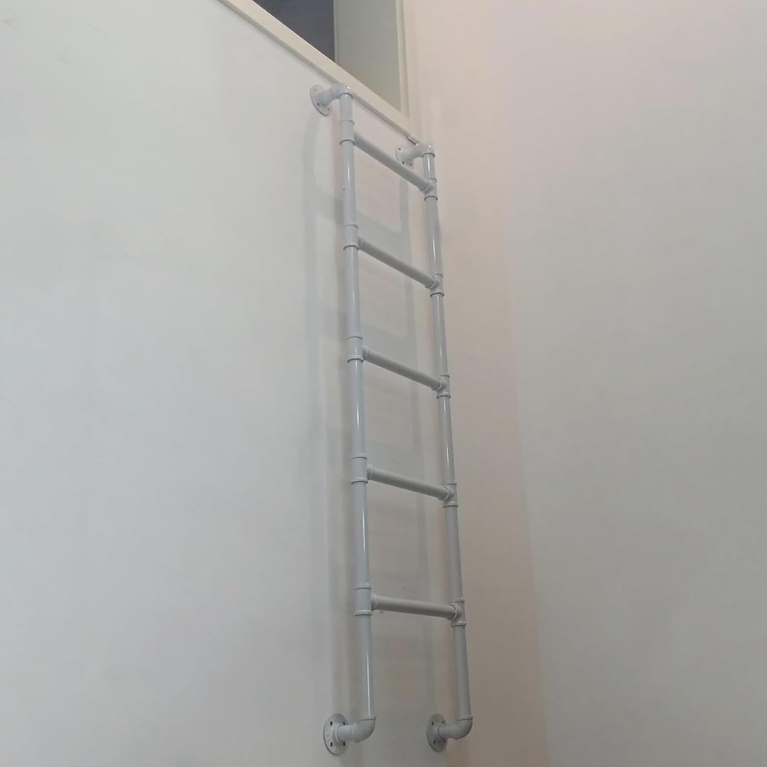 Heavy Duty Bunk Bed Ladder - Wall Mounted Loft Ladder Industrial Iron ...