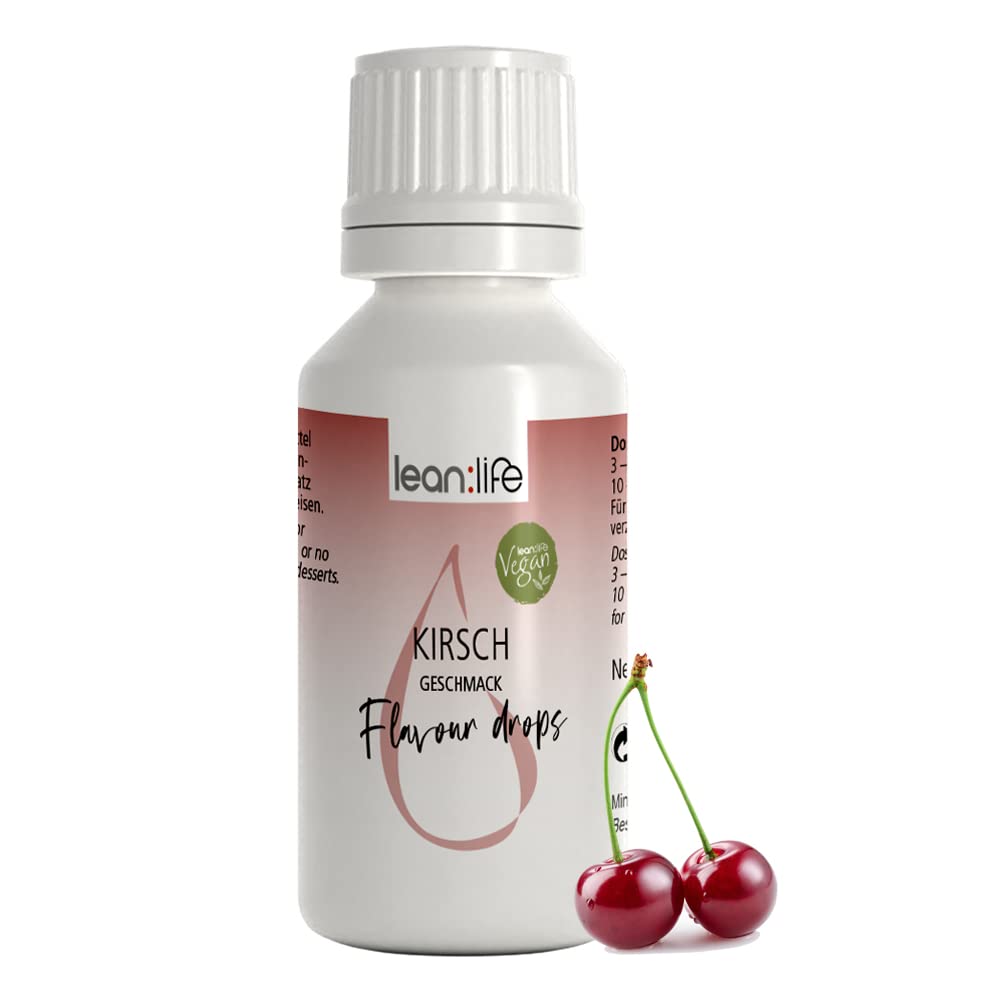 Lean:Life - Flavour Drops 30 ml - Kirsche - Aroma Tropfen für ...