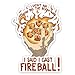 Amazon.com: Glassstaff I cast Fireball DND Stickers – Dungeons and ...