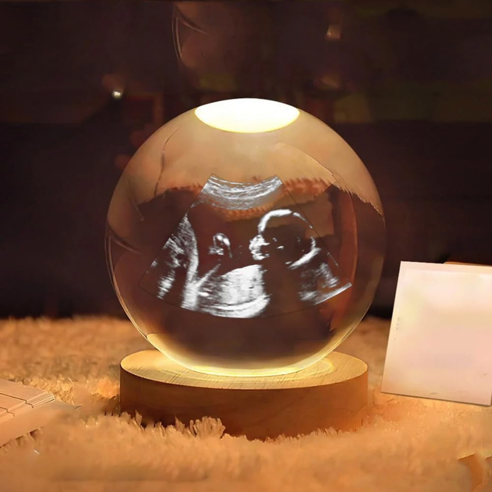 Led Photo Sphere MommyLights Magic Sphere Custom Crystal Ball | 3D ...