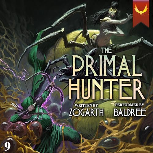The Primal Hunter 9: A LitRPG Adventure (Audible Audio Edition): Zogarth, Travis Baldree, Aethon ...