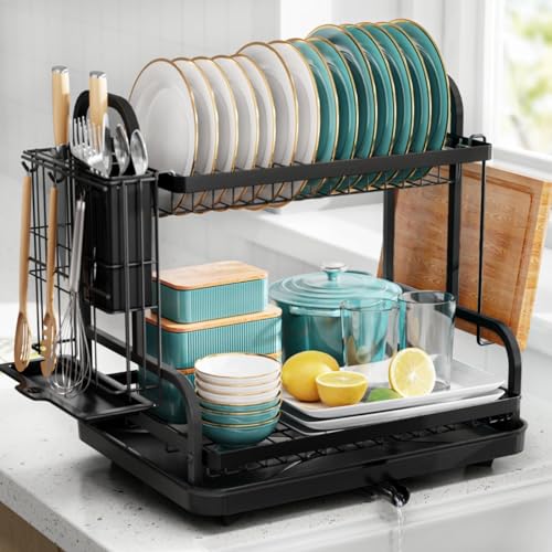 Top 10 Best Space Saving Dish Drainer : Reviews & Buying Guide - Katynel