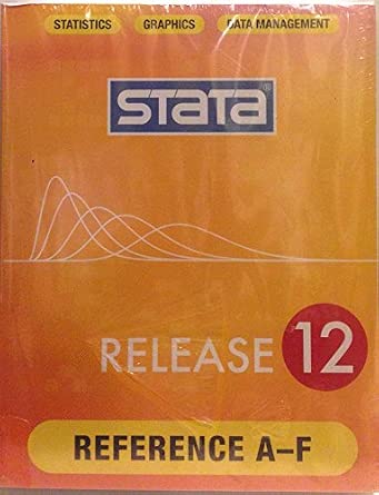 Amazon.fr - Stata Release 12, Reference A-f - Livres