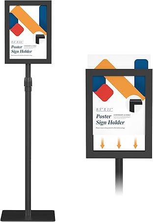 Amazon.com: Relx Adjustable Outdoor Sign Holder Stand for Display ...