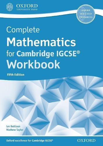 Complete mathematic core and extended for Cambridge IGCSE. Workbook ...