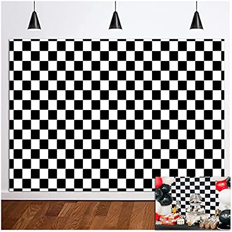Amazon.com: BELECO 7x5ft Fabric Racing Car Backdrop for Photography ...