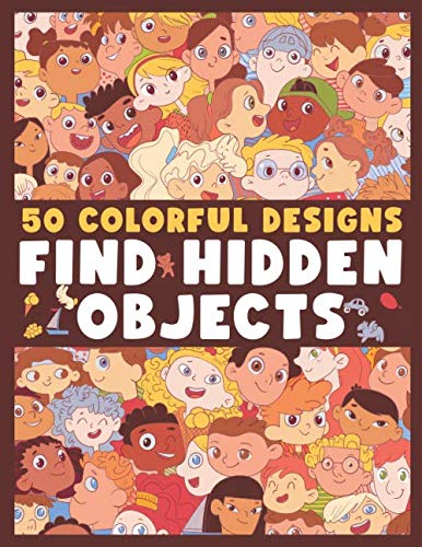 Find Hidden Objects: Activity Big Book of Search & Find, 50 Colorful ...