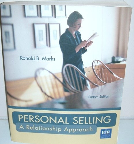 Buy Personal Selling: A Relationship Approach: International Edition ...