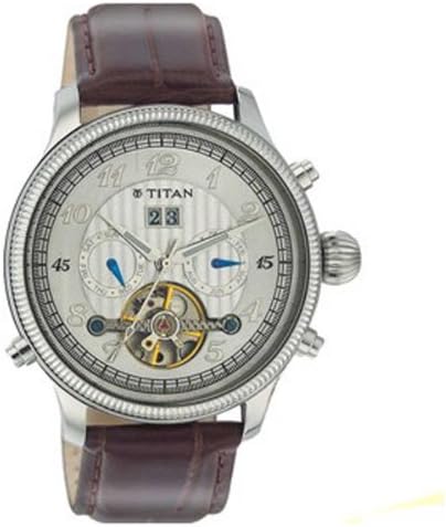 Titan Automatic Analog Silver Dial Men's Watch - 9275SL02A : Amazon.in ...