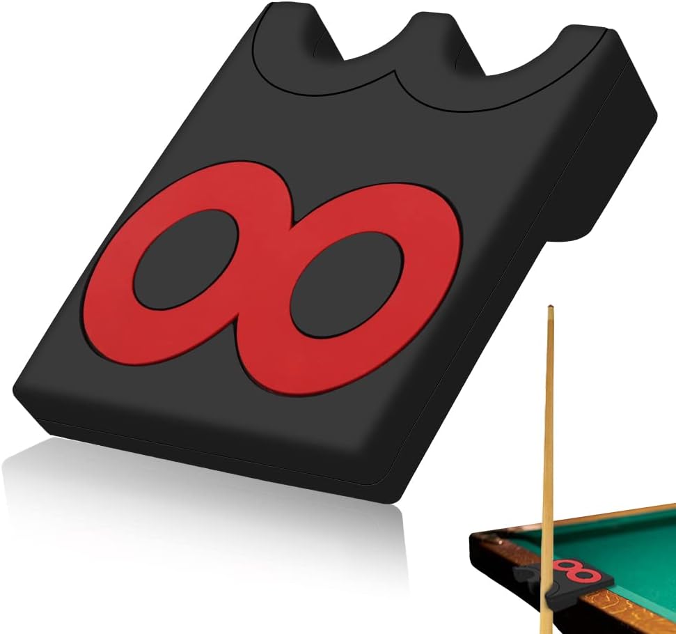 Amazon.com: Pool Cue Holder for Table, Weighted Cue Stick Holder ...