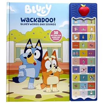 Amazon.com: Bluey: Wackadoo! Bluey Words and Sounds Sound Book ...