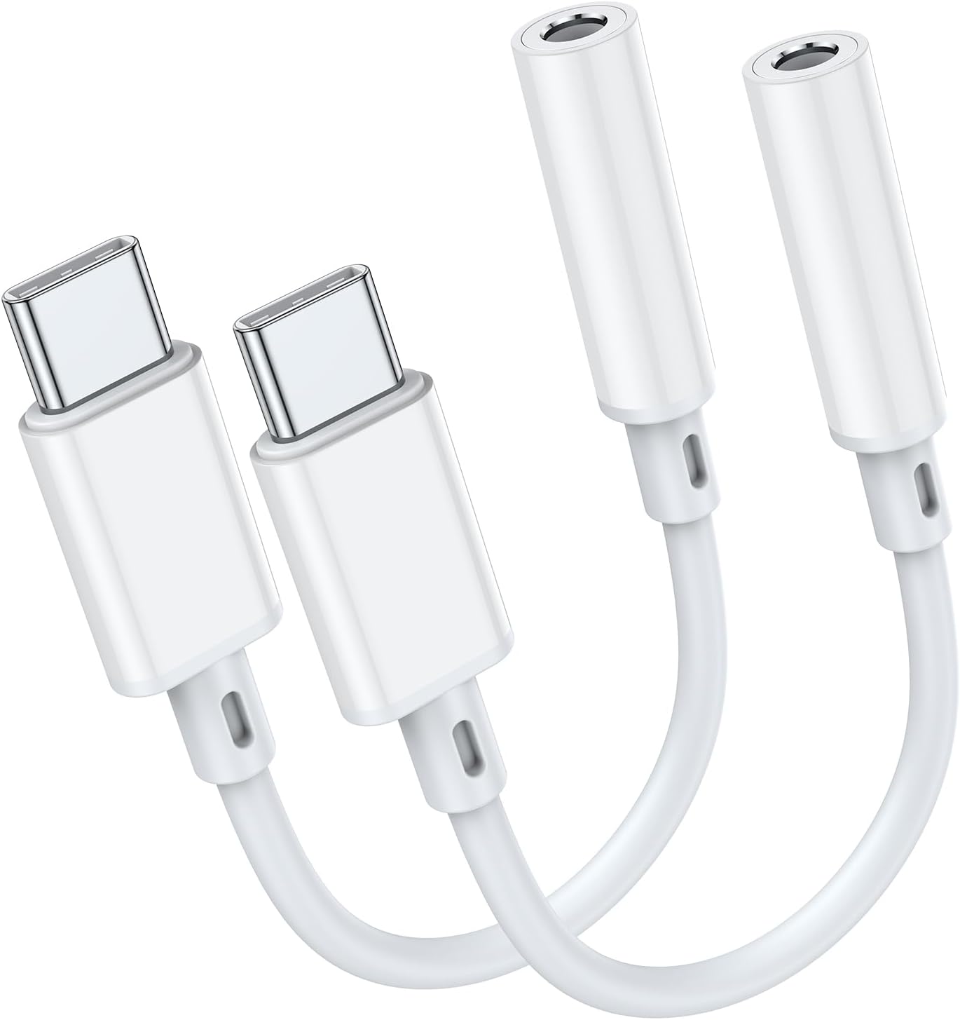 Amazon.com: LERTOSEN USB C to 3.5mm Audio Headphone Adapter, Type C to ...