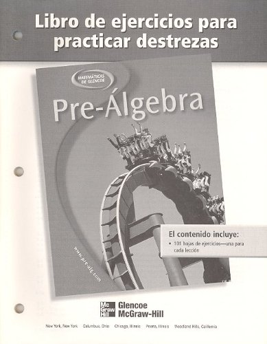 Pre-algebra, Skills Practice: McGraw-Hill: 9780078277900: Books - Amazon.ca