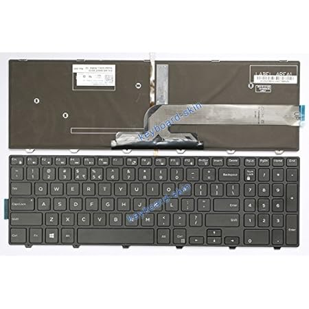 Laptrix Laptop Keyboard Compatible for Dell Inspiron 15 3000 5000 3541 3542 3543 5542 3550 5545 ...