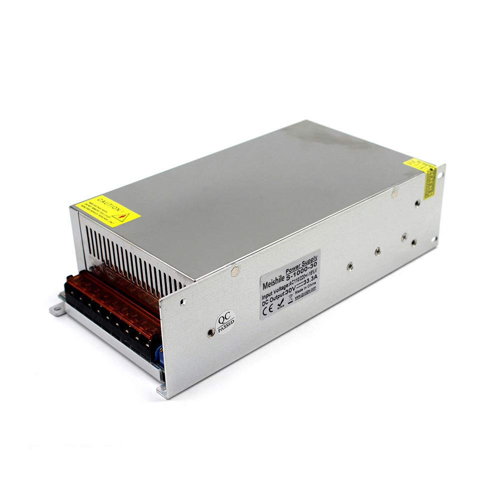 Buy 30V 33.3A 1000W LED Driver Sw Power Supply 220VAC-DC30V Transformer ...