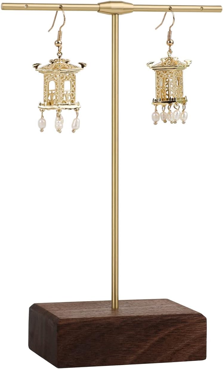 Amazon.com: Caddy Bay Collection 3 Linen Earring T Stand Display 6.75 ...