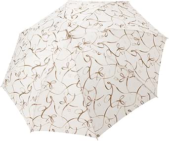 Amazon | aquas hack(アクアスハック) 長傘 雨傘 リボン柄 ブランド グラスファイバー 丈夫 レディース 60cm 10002030 | 長傘 通販