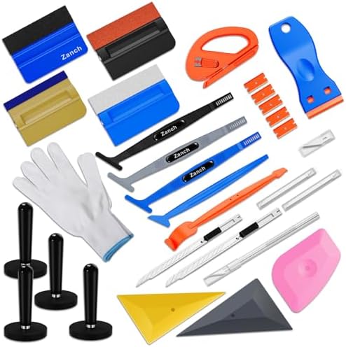 Amazon.com: Vinyl Wrap Tool Kit for Car Wrapping & Window Tinting Film ...