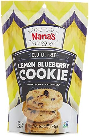 Amazon.com: Nana's Gluten Free Lemon Blueberry Cookies : Grocery ...