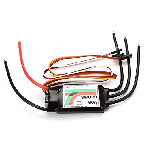 Buy Generic Sunrise Model 60A 2-6S Brushless ESC for RC Models Online ...