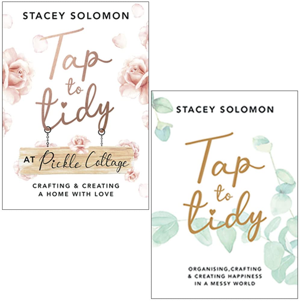 Stacey Solomon Collection 2 Books Set (Tap to Tidy at Pickle Cottage ...