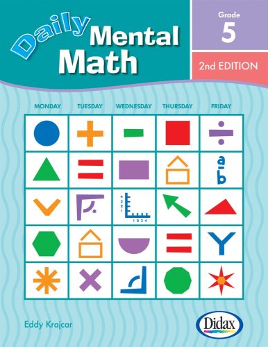 Daily Mental Math, 2nd Edition (Grade 5) : Eddy Krajcar: Amazon.in: Books