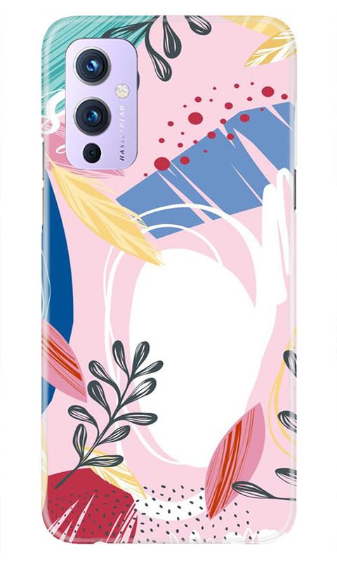 KABLA for One Plus 9 Back Cover Hard Plastic for Girls Boys Flowers 3D ...