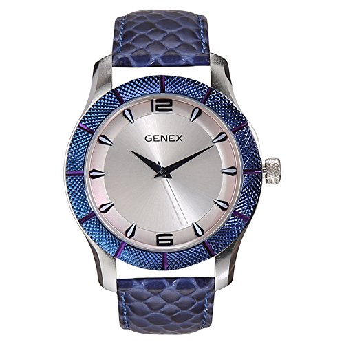 Genex Analog Silver Dial Mens Watch-Gx-2024 : Amazon.in: Fashion