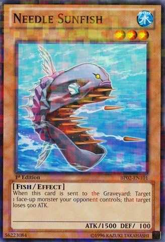 Amazon.com: Yu-Gi-Oh! - Needle Sunfish (BP02-EN101) - Battle Pack 2 ...