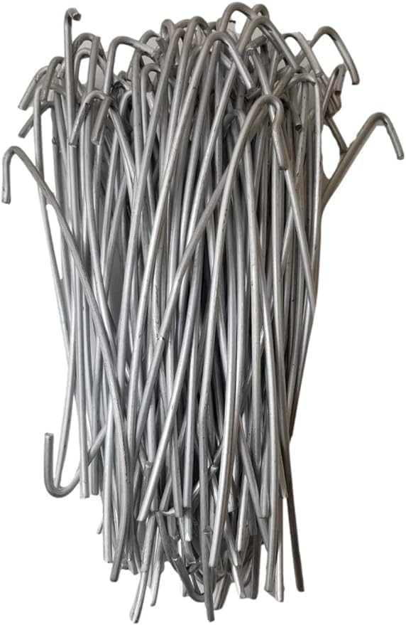 Amazon.com : 6-1/2" 50-Pack Aluminum Wire Ties for Chain Link Fence ...