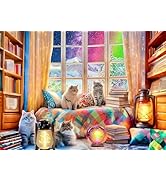 Amazon.com: Extra Large Pieces Jigsaw Puzzles for Adults - 100 Piece ...
