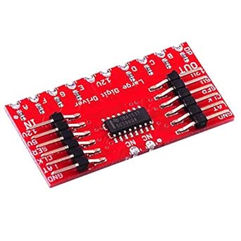 Amazon.com: TPIC6C596 8-bit Shift Register 7-Segment displays 7-Segment ...