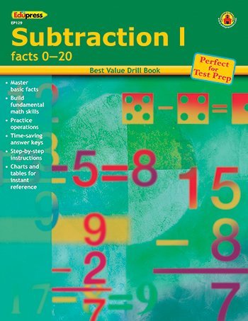 Best Value Math Drill Book, Subtraction 1: David Hudson: 9781564729125 ...
