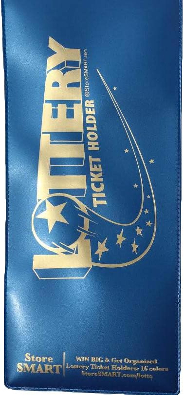 Amazon.com : StoreSmart - Lotto Ticket Lottery Holder - Single Pack - 4 ...