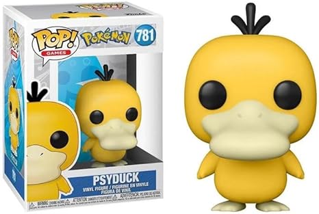 Amazon.com: Funko Pop Psyduck + Protector: Pokemon Pop! Games Vinyl ...