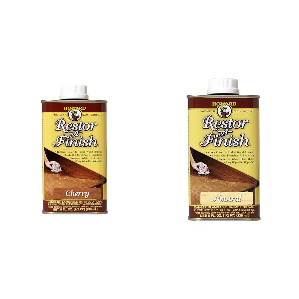 Amazon.com: Howard RF8 Cherry Wood Restor-A-Finish Kit, Includes Cherry ...