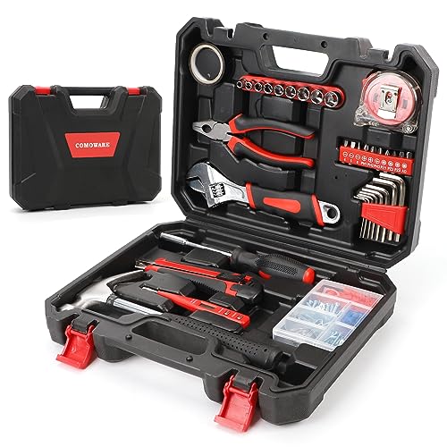 Snapklik.com : COMOWARE 141 Piece Home Tool Kit - Basic Household Hand ...